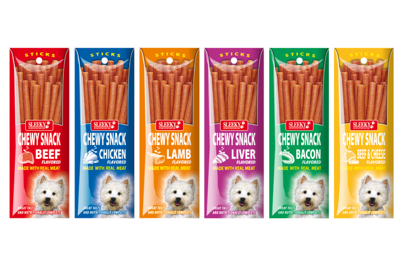 Sleeky Chewy Snack Straps - Bacon – Pharmvet Official Store
